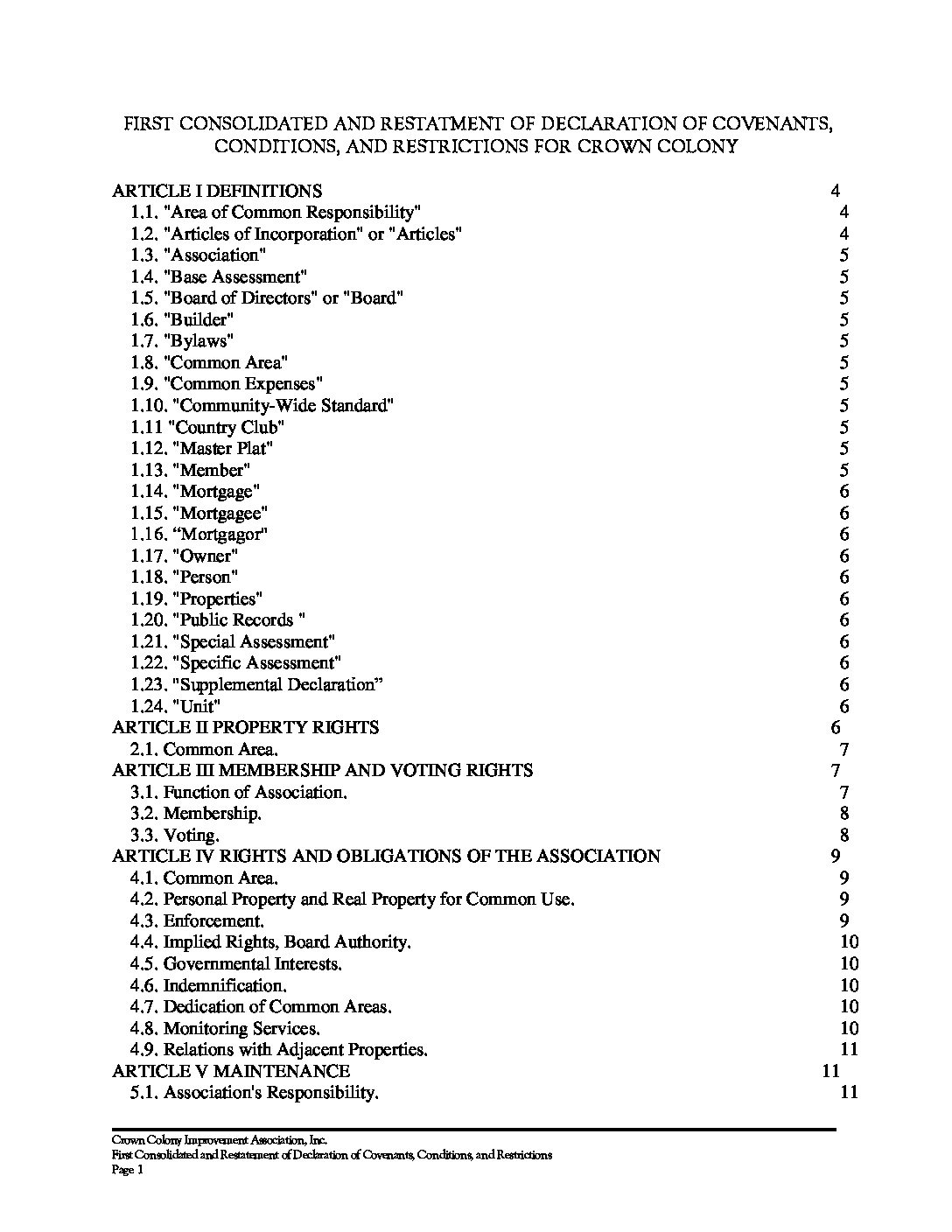 DCCR-for-Crown-Colony-with-Chart-and-5.12-changes-signed | Crown Colony ...